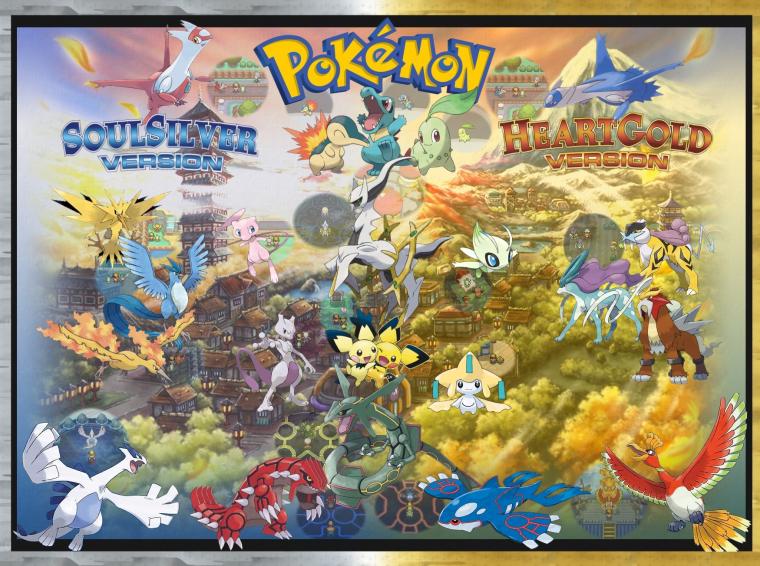 🔥 Free Download Pokemon Gold Silver Wallpaper By Jj Mapwork by ...
