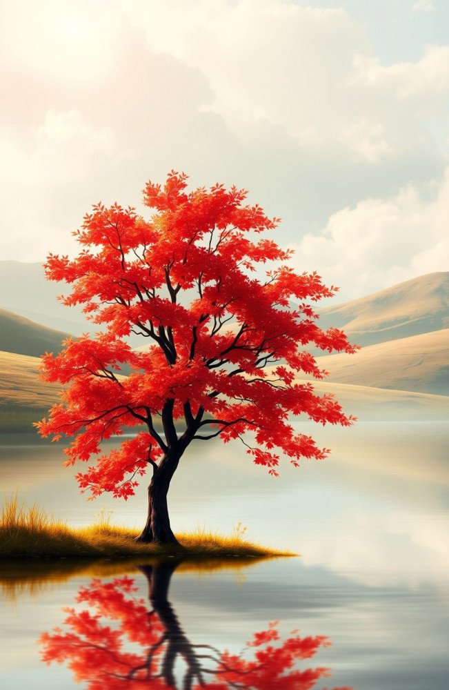 🔥 [60+] Red Tree Wallpapers | WallpaperSafari