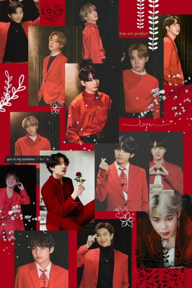 🔥 [30+] BTS Red Desktop Wallpapers | WallpaperSafari