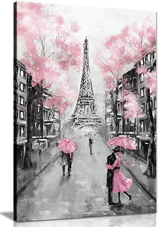 🔥 [10+] Black and Pink Paris Wallpapers | WallpaperSafari