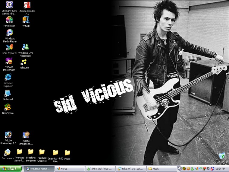 🔥 [140+] Sid Vicious Wallpapers | WallpaperSafari