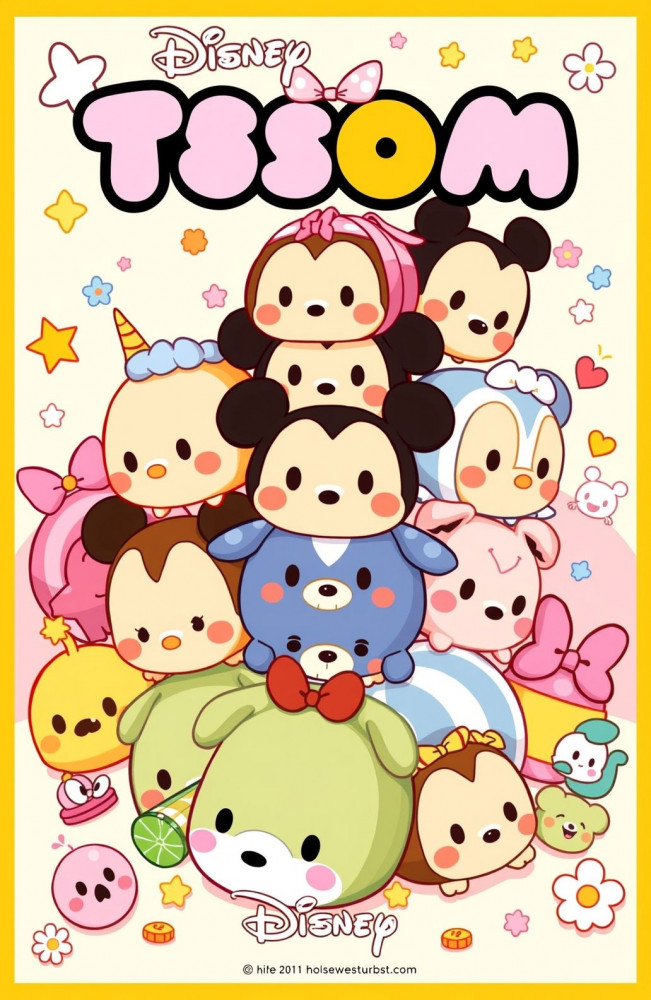 🔥 [110+] Disney Tsum Tsum Wallpapers | WallpaperSafari