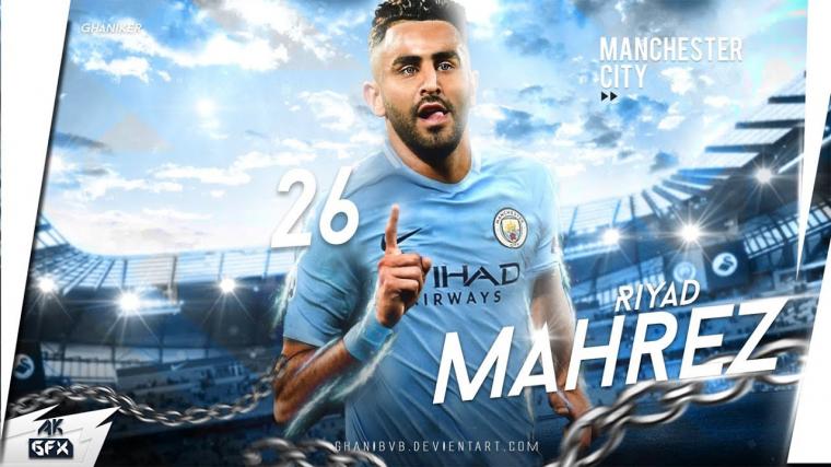 🔥 [10+] Mahrez Manchester City Wallpapers | WallpaperSafari