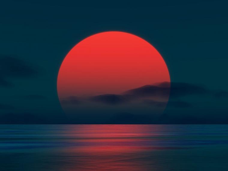 🔥 [30+] Red Sun Wallpapers | WallpaperSafari