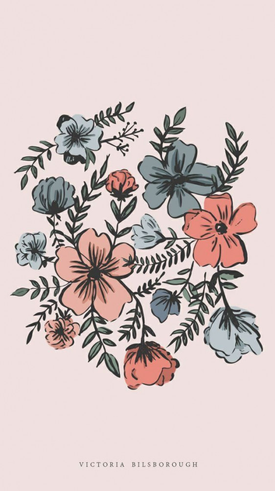 🔥 [30+] Spring Flower Drawing Wallpapers | WallpaperSafari