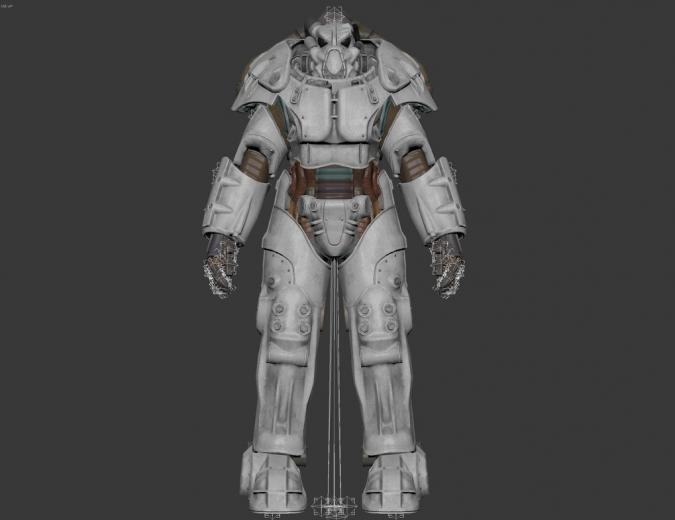 🔥 Free Download Fallout T 45d Power Armor By o0m by @hhenderson79 ...