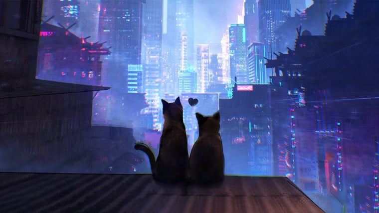 🔥 [30+] Cat Lofi Wallpapers | WallpaperSafari