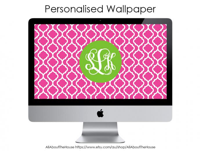 [47+] Custom Monogram Desktop Wallpaper on WallpaperSafari