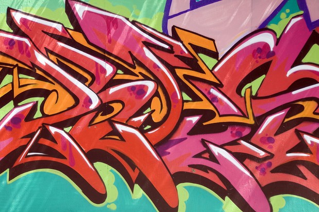 🔥 Free Download Red Graffiti Wall Mural Photo Wallpaper Photowall by ...