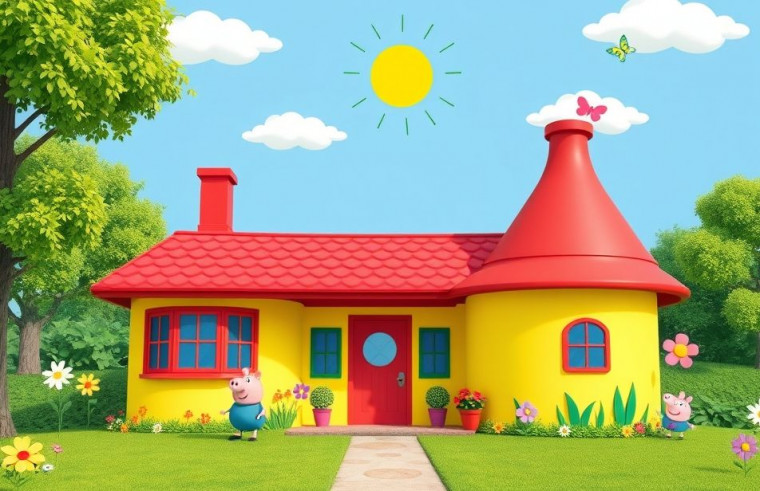 🔥 [120+] Peppa Pig House HD Wallpapers | WallpaperSafari