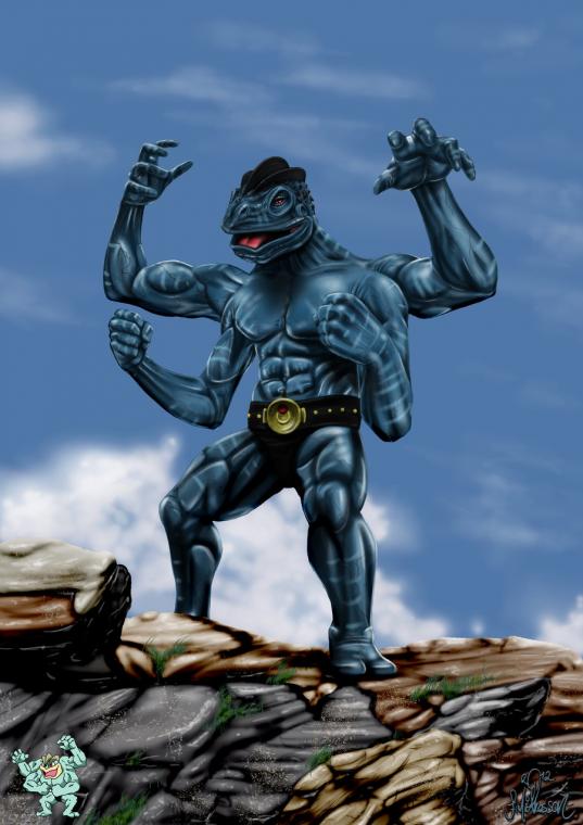 Free download Realistic Machamp [900x1273] for your Desktop, Mobile ...