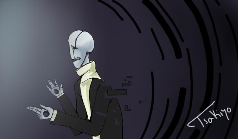 🔥 Free Download Undertale Reaper Gaster Sans By Yandereprime by ...