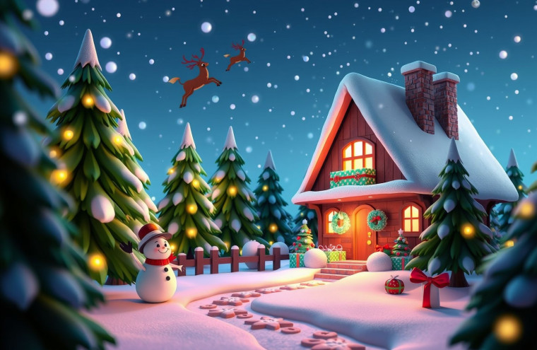 🔥 Free Download 3d Christmas Eve Screensaver by @coliver94 ...