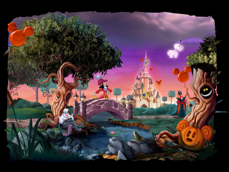 🔥 Free Download Disney Halloween Background Wallpaper by @benjaminw46 ...