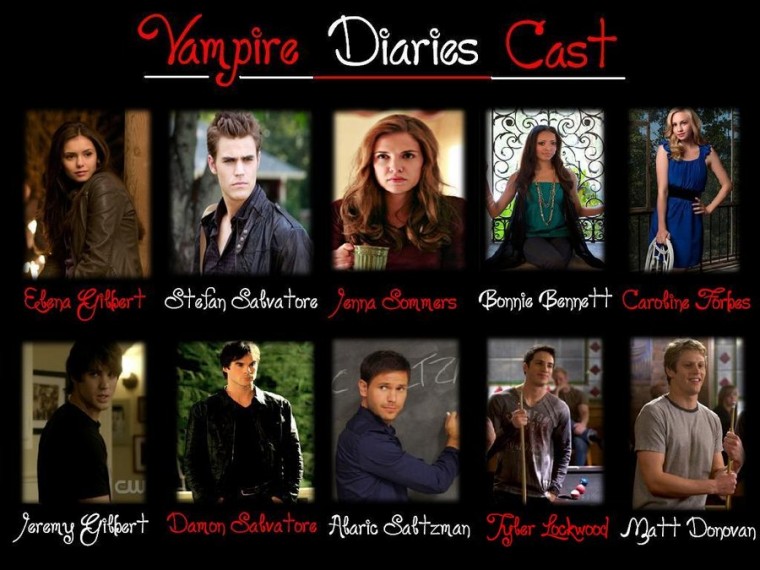 🔥 [50+] Vampire Diaries Cast Wallpapers | WallpaperSafari