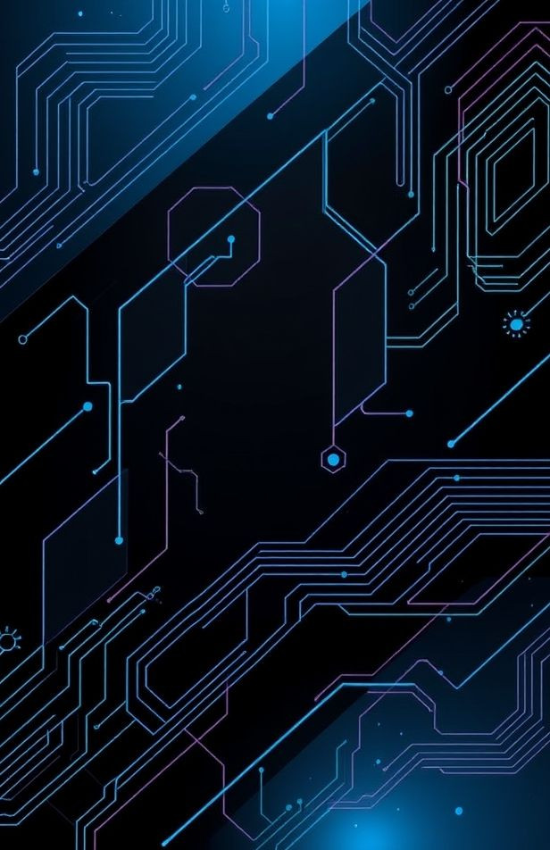 🔥 [50+] Black and Blue Tech Wallpapers | WallpaperSafari