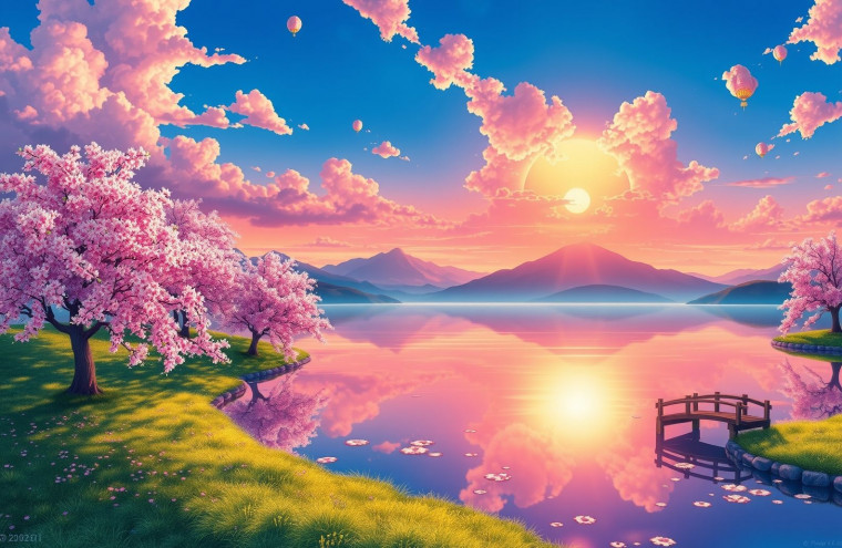 🔥 [50+] Anime Scenery Wallpapers | WallpaperSafari