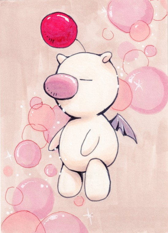 🔥 Free Download Final Fantasy X Lulu S Moogle By Grenadewhistle Fan Art ...