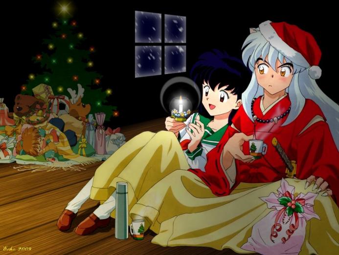 🔥 Free Download Inuyasha Christmas Wallpaper Top by @ematthews ...