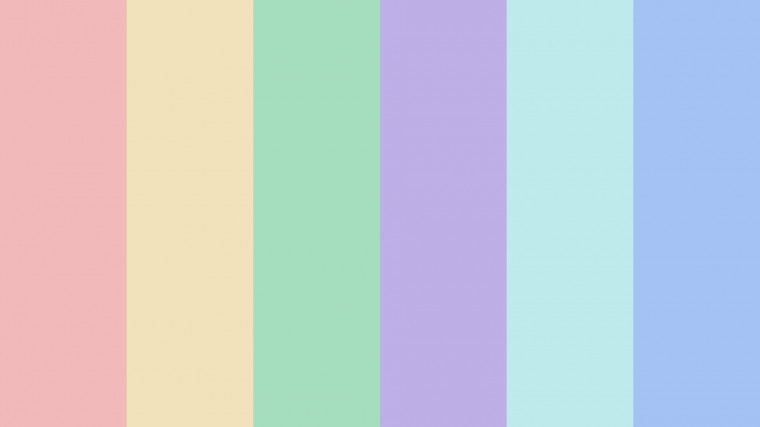 🔥 Free Download Solid Color Rainbow Palette Wallpaper by ...