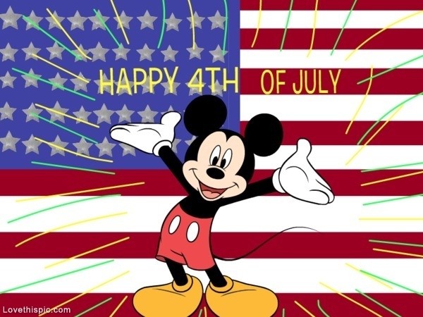 🔥 Free Download Mickey Mouse Happy 4th Of July Pictures Photos And ...