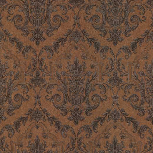 🔥 Free Download Consuela Copper Damask Wallpaper Traditional By by ...