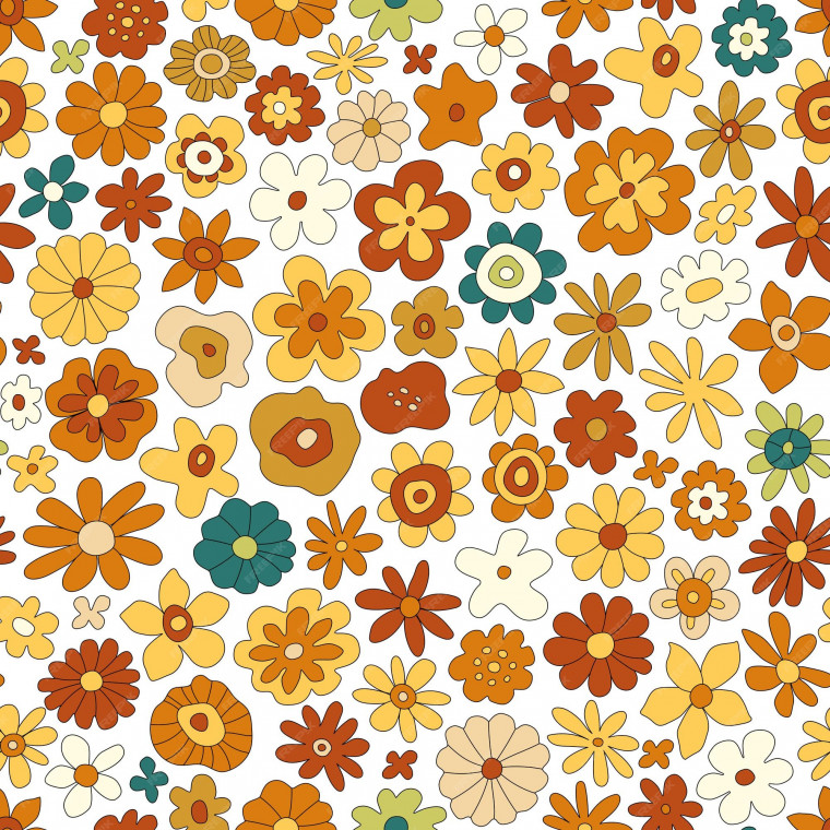 🔥 [50+] 70s Floral Wallpapers | WallpaperSafari