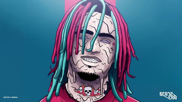 Free download 91] Lil Pump Wallpaper on WallpaperSafari [718x718] for ...