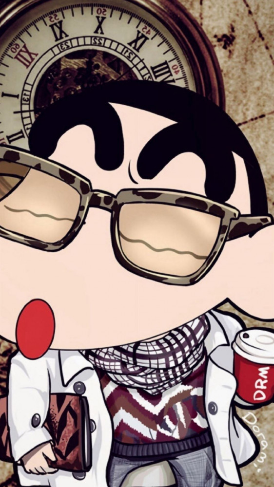 🔥 Free Download Crayon Shin Chan Cute Cartoon Iphone Wallpaper by ...