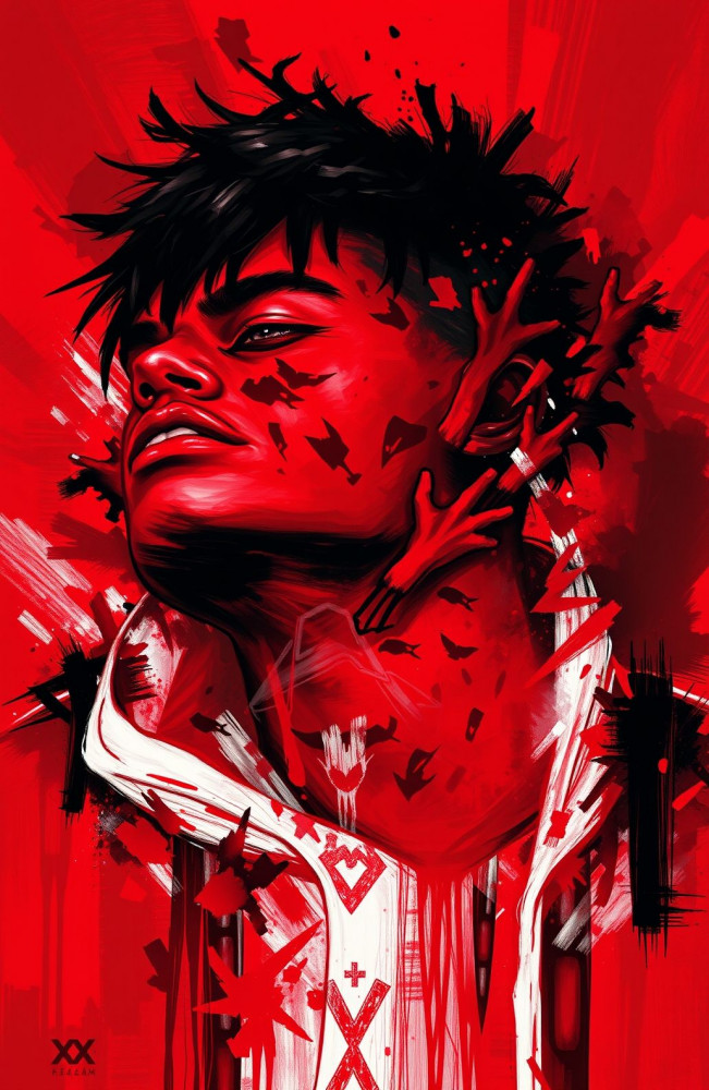 🔥 [30+] XXXTentacion Red Wallpapers | WallpaperSafari