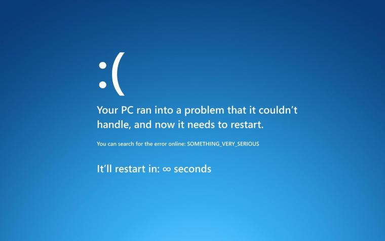🔥 Free Download Funny Background For Computer Screen The Blue Of Death ...