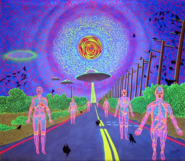 🔥 [50+] Trippy Alien Wallpapers | WallpaperSafari