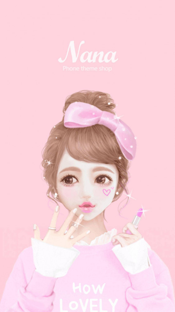 🔥 [50+] Cute Pink Girl Wallpapers | WallpaperSafari