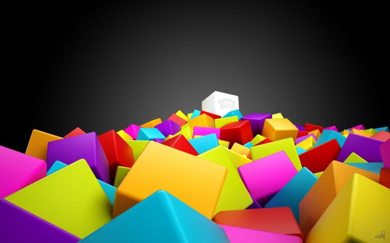 🔥 [20+] Colorful Cubes Wallpapers | WallpaperSafari