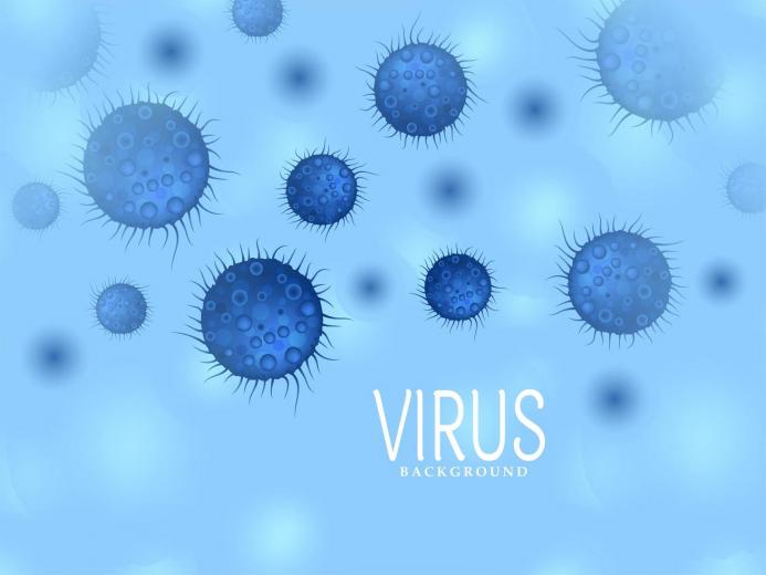 🔥 Free Download Blue Covid Infection Background Vectors by @monicawebb ...