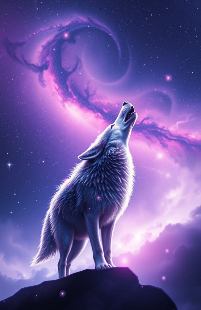 🔥 [60+] Galaxy Wolf Wallpapers | WallpaperSafari