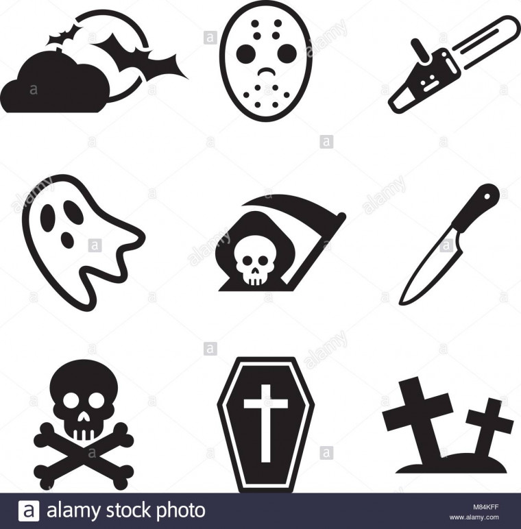 🔥 Free Download Get Halloween Ready With Classic Horror Icons Wallpaper ...