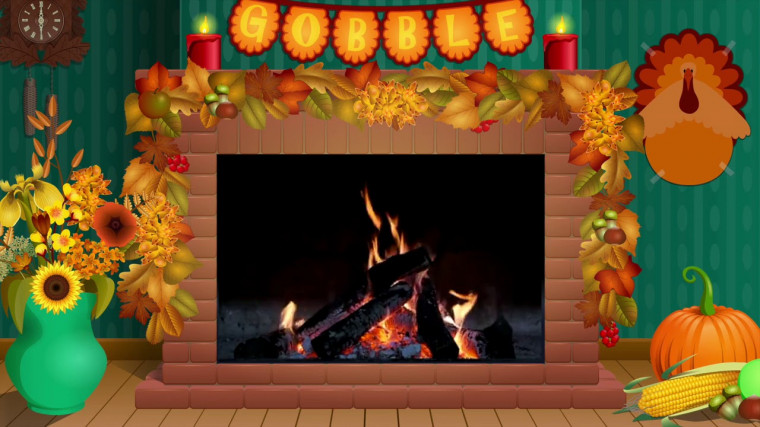 🔥 [30+] Thanksgiving Fireplace Wallpapers | WallpaperSafari