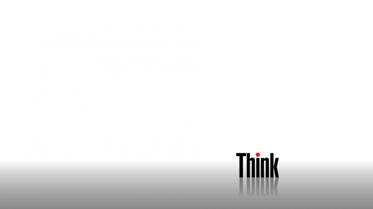 🔥 Free Download Think White Desktop Pc And Mac Wallpaper by @gwilcox ...