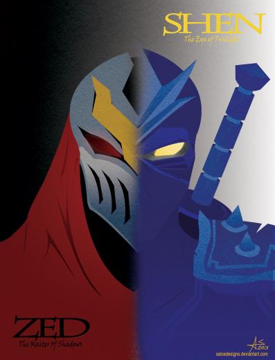 🔥 [50+] Zed vs Shen Wallpapers | WallpaperSafari