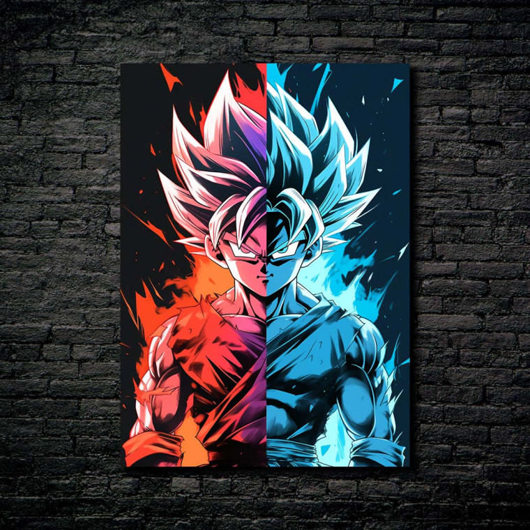 🔥 [20+] Goku Red And Blue Wallpapers | WallpaperSafari