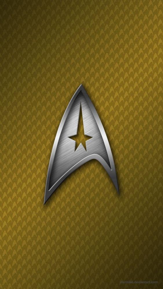 🔥 Free Download Star Trek Black Arrowhead Phone Background By Balsavor ...