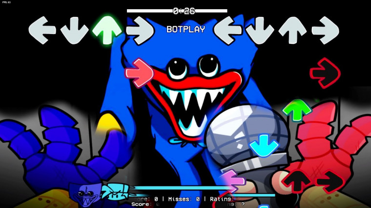 🔥 [50+] Friday Night Funkin Huggy Wuggy Wallpapers | WallpaperSafari