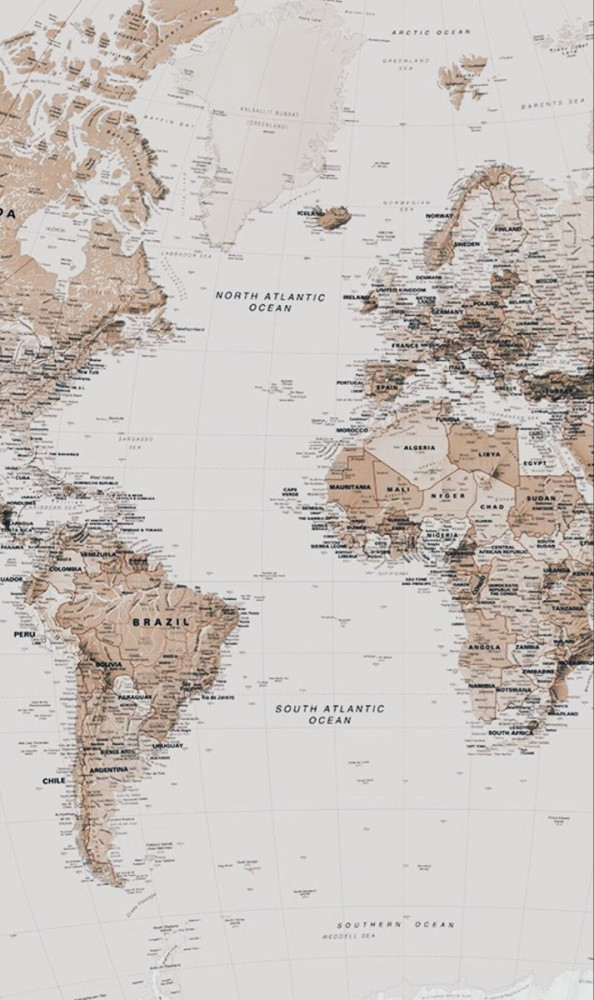 🔥 [40+] World Map Aesthetic Wallpapers | WallpaperSafari