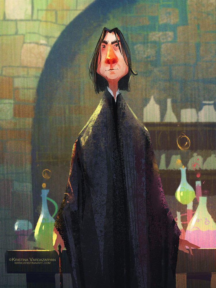 🔥 Free Download Severus Snape Doe Cartoon Pp2D9C4Tibldc8Bi Wallpaper by ...