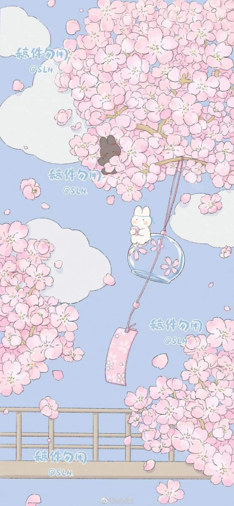 🔥 [20+] Spring Aesthetic Blue Wallpapers | WallpaperSafari