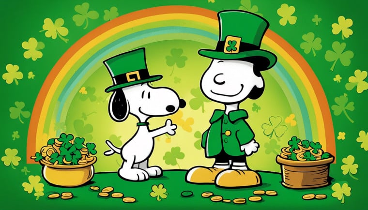 🔥 [50+] Snoopy Wallpapers St Patrick's Day | WallpaperSafari
