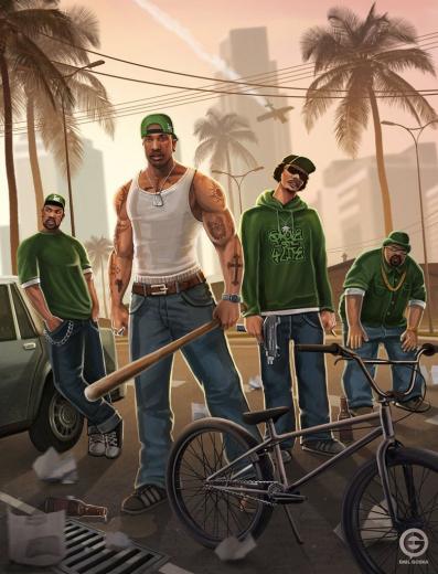 🔥 [20+] Grove Street Wallpapers | WallpaperSafari