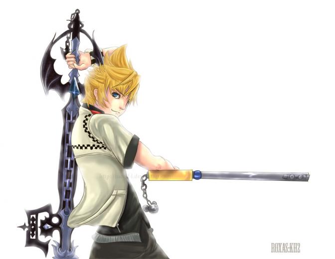 🔥 [50+] Kingdom Hearts 2 Roxas Wallpapers | WallpaperSafari
