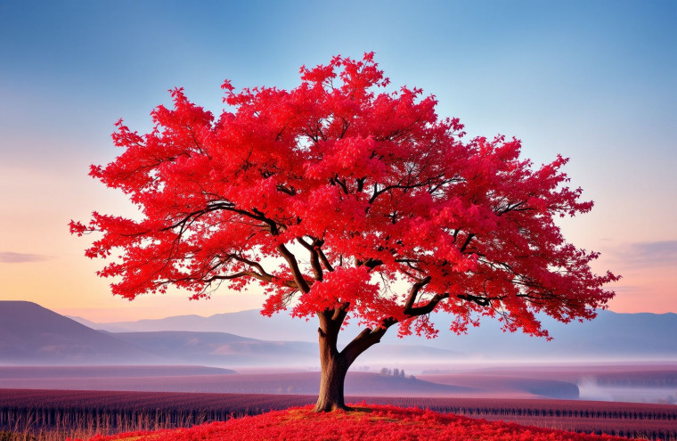 🔥 [60+] Red Tree Wallpapers | WallpaperSafari